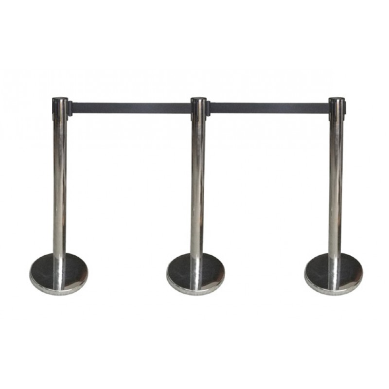 Bollard – Retractable Tape – The Tipi Hire Co