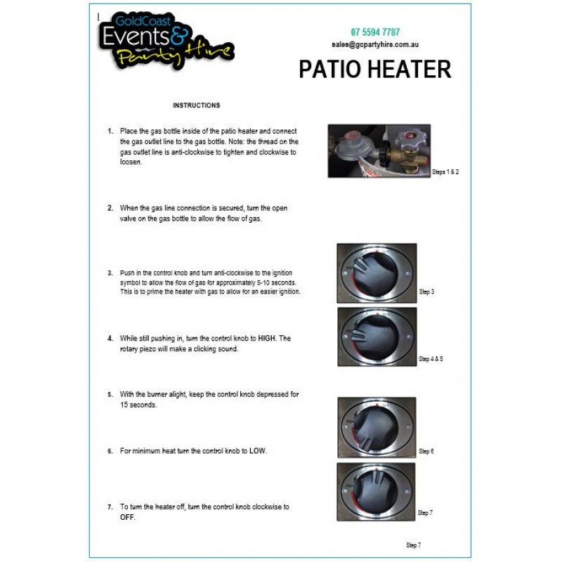 Patio Heater – The Tipi Hire Co